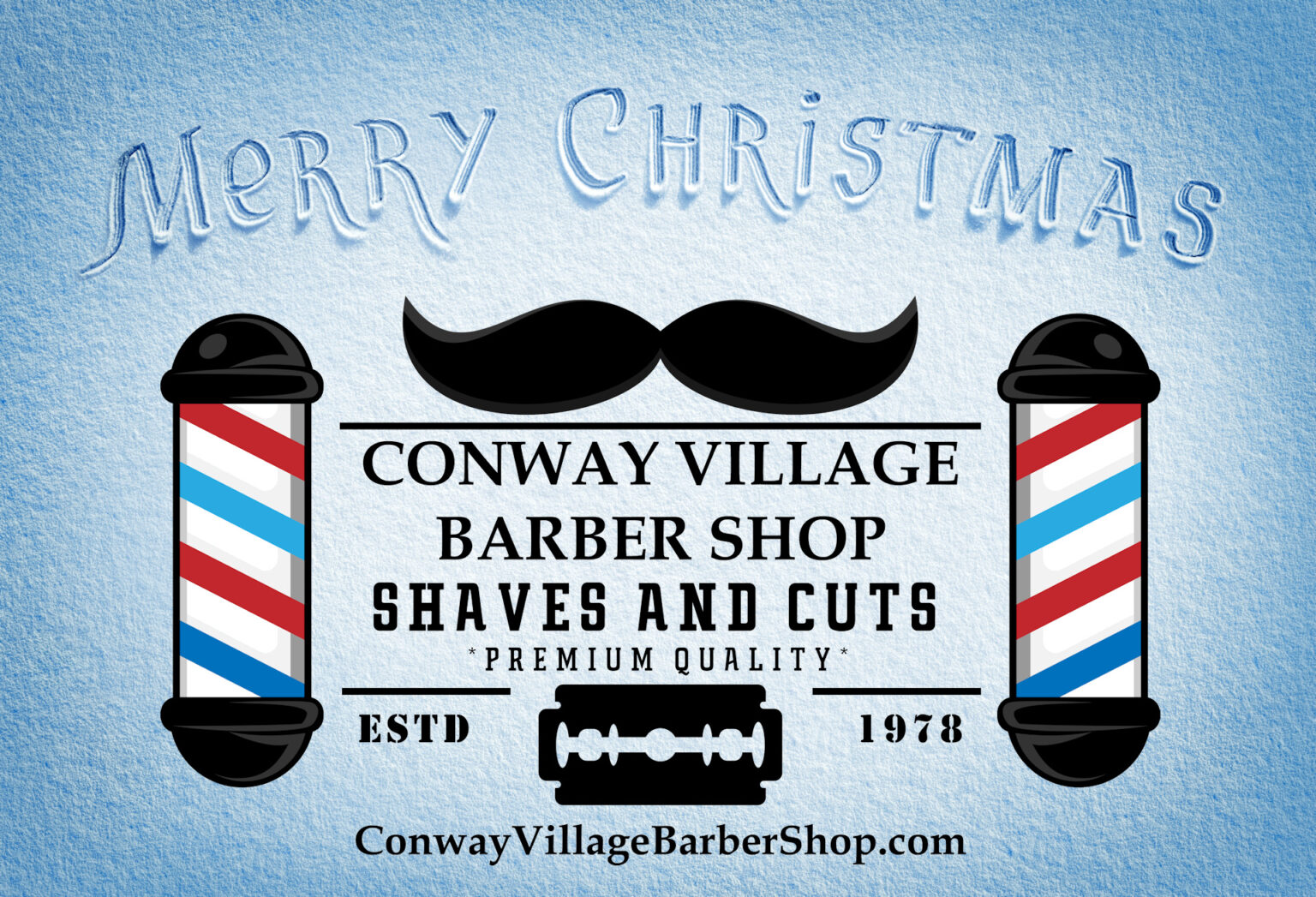 Merry Christmas From Conway Village Barber Shop 2025! – Conway Village ...